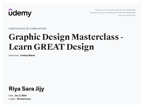 Riya Sara Jijy On Linkedin Udemy Course Completion Certificate