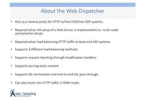 Sap On Azure Web Dispatcher High Availability Pdf Cloud Computing Internet