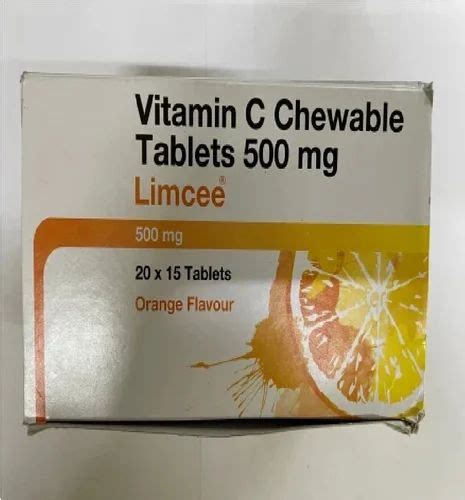 Vitamin C Chewable Tablets 500 Mg At Rs 450box Vitamin C Chewable