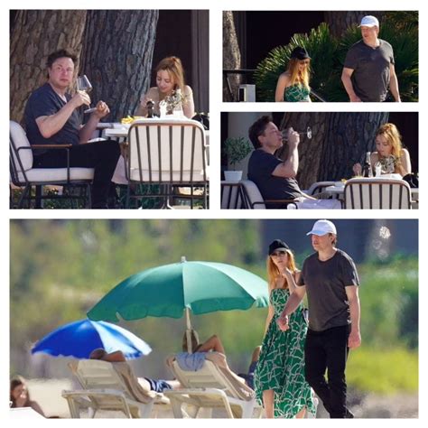 Elon Musk Pictured With New Girlfriend Billionaire Enjoys Lunch With