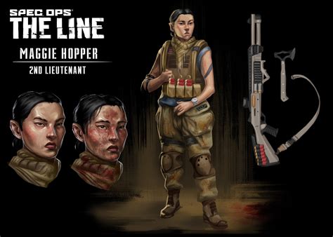 My Spec Ops The Line Inspired Female Character Concept Rconceptart