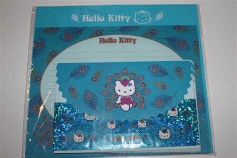 Sanrio Hello Kitty Peacock Letter Set 2001
