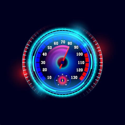 Speedometer Vector Graphic