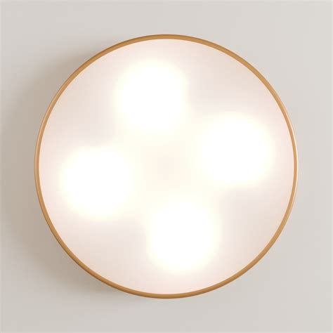 Cleo Ceiling Light Ø 50 Cm Ip20 Gold Coloured Metal E27 Uk