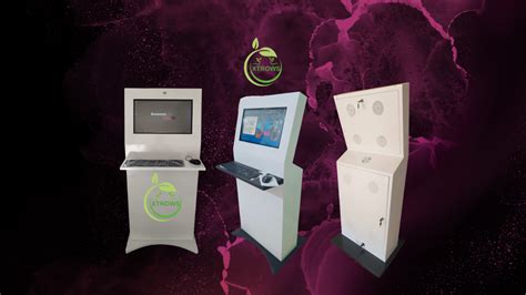 Introducing The Sleek Interactive Kiosk Keyboard Type Model By