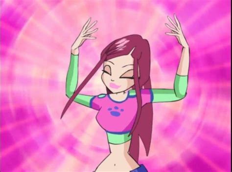 Winx Club Roxy Versi Biasa Magic Winx Part 03f Winx Club Anime Mario Characters