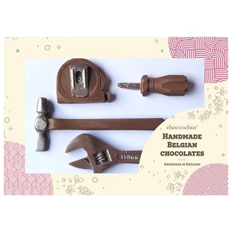 Handcrafted Belgian Chocolate Tool Kit 335oz 95g Poppin Candy