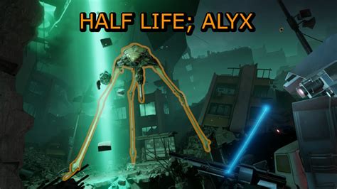 Half Life Alyx Chapter 10 Strider Battle Youtube