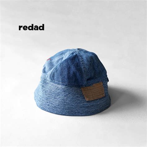 【楽天市場】redad レダッド ハット 帽子 ミリタリー リメイク パッチワーク Patchwork Sailor Hat Denim パッチワークセーラーハット セーラーハット