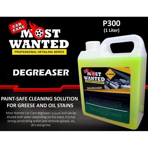 Super Degreaser 1liter Bottle Shopee Philippines