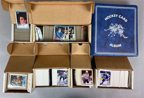 Sold At Auction Group Of Assorted 1990s Hockey Trading Cards
