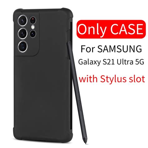 Para Samsung S21 Ultra Case À Prova De Choque Com Caneta Stylus