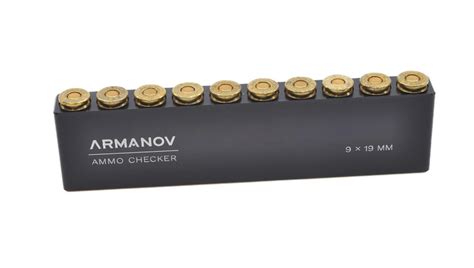 Armanov Ammo Checker 10rd With Quick Transfer Cover Belva