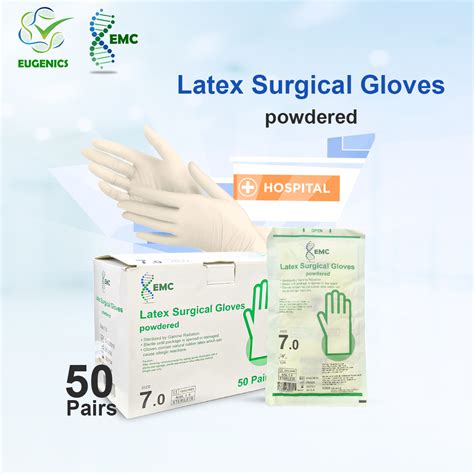 Latex Surgical Gloves Eugenics Company Limited