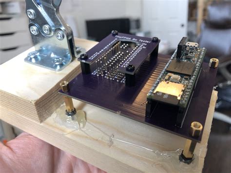 TinyFPGA AX BX First Update And Test Jig Development