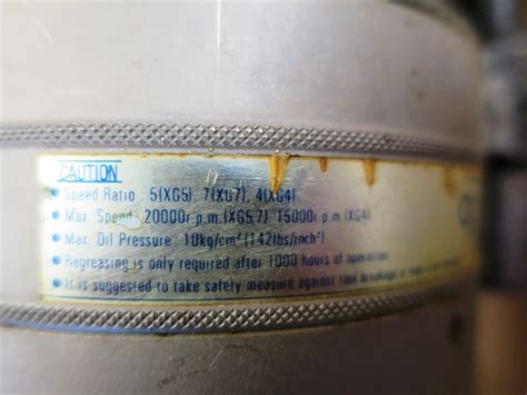 Big Daishowa Cv50 Xg7 10 185d 50 Taper Hi Speed Spindle Increaser