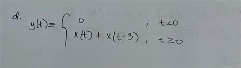 Solved Determine Whether The System Is Linear Or Not
