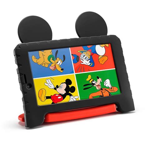 Tablet Infantil Multilaser Da Minnie E Mickey Disney Android 13 64gb 4gb De Ram 7 Polegadas