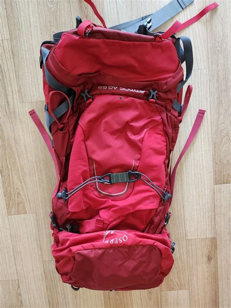 오스프리 아트모스65 백패킹 배 당근 중고거래