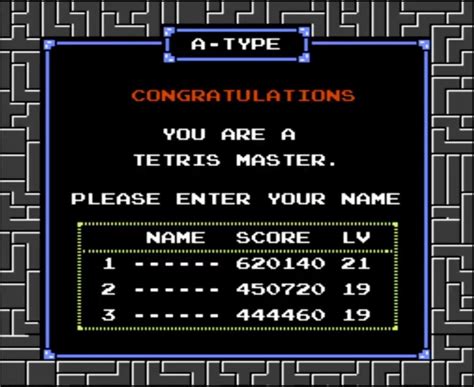 How To Master Nes Tetris Tetris Interest