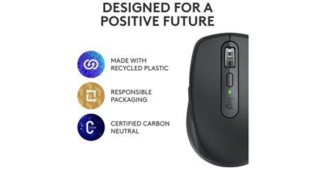 Logitech MX Anywhere S Compact Draadloze Muis Grafiet Dpi Bluetooth Low Energy