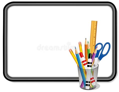 Classroom Whiteboard Clipart