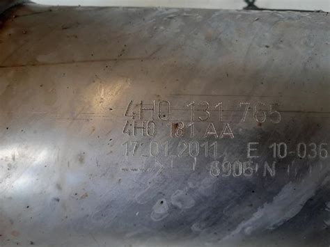Catalytic Converter Audi A8 4 2 TDI V8 32V Quattro 4H0131765 CDSB