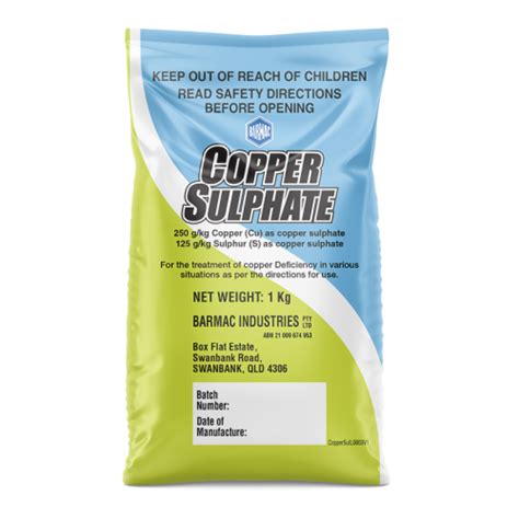 Copper Sulphate Barmac Pty Ltd