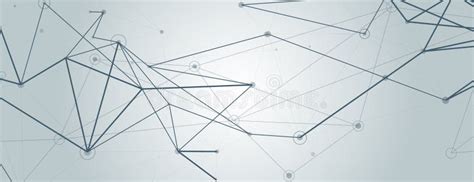Abstract Connecting Dots And Lines Polygonal Creative Background Geometric Futuristic