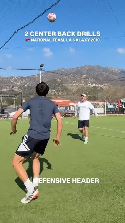 2 Great Soccer Drills For Center Backs ⚽️ Soccer Soccertraining