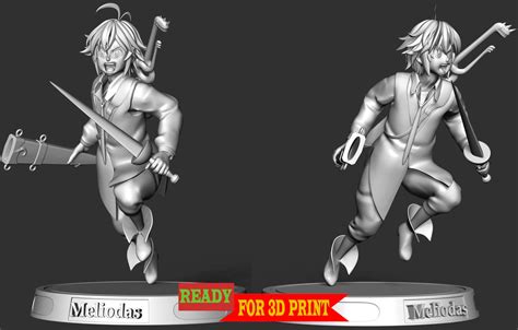 Meliodas 3d Model By Bon Bon Art