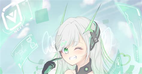 非人類学園 全知全能の私に挑んでみる？ しろねこのイラスト Pixiv