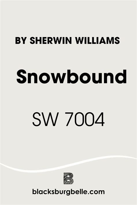 Sherwin Williams Snowbound SW 7004 Review