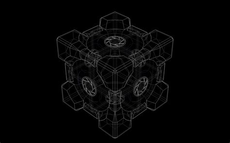3d Modeled A Storage Cube To Set As My Desktop Background R Portal