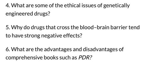 Solved 4 What Are Some Of The Ethical Issues Of Genetically
