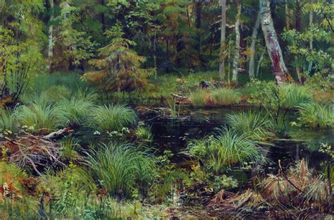Reproducciones De Arte Del Museo Primavera En El Bosque De Ivan