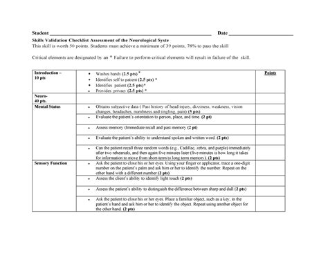 Neurological Assessment Final 2 1 NURS 198 Mercy Studocu