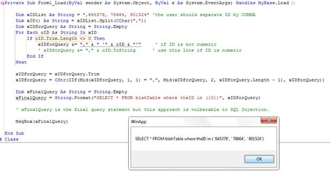 Sql Server Adding More Than 1 Id To Search For In Sql Stack Overflow