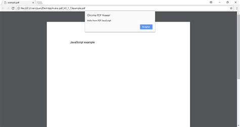 Crear Un Fichero Pdf Con Un Script Embebido De Javascript Operating
