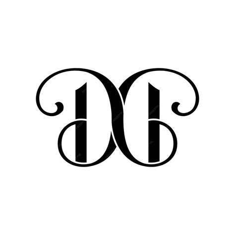 Premium Vector Dd Stylish Logo