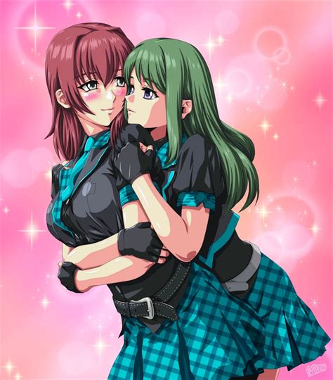 Kazama Touko And Munakata Misae Muv Luv And 2 More Drawn By Popgun