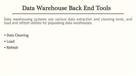 Data Warehouse Testing Pptx