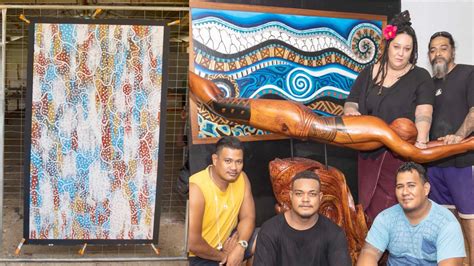 Australia T Artwork To The People Of Samoa In Celebration Of