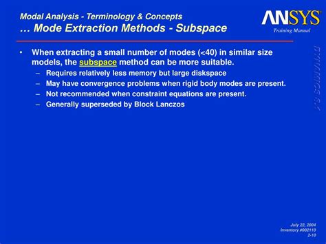 ppt modal analysis powerpoint presentation free download id 6659008