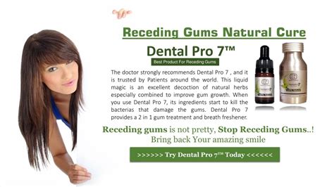 Ppt Curing Receding Gums Powerpoint Presentation Free Download Id