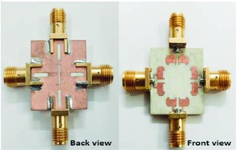 Fabricated Prototype Of The Proposed Mimo Antenna Download