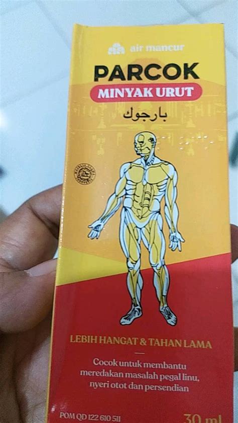 Air Mancur Parcok Minyak Urut Massage Oil 30 Ml Javanese Taste