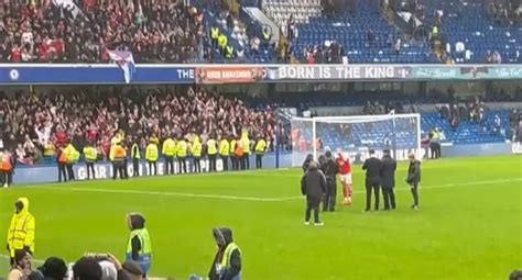 Arsenal Fans Sing Granit Xhakas Name As He Stands Last On The Pitch Rgunners