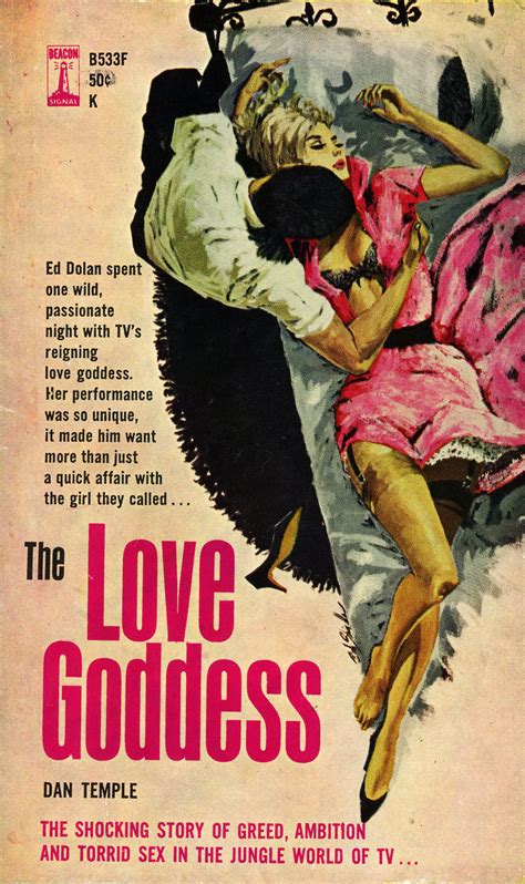 The Love Goddess Pulp Covers