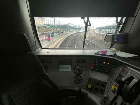 Southbound View From Inside A Class 221 Super Voyager At Platform 4 At